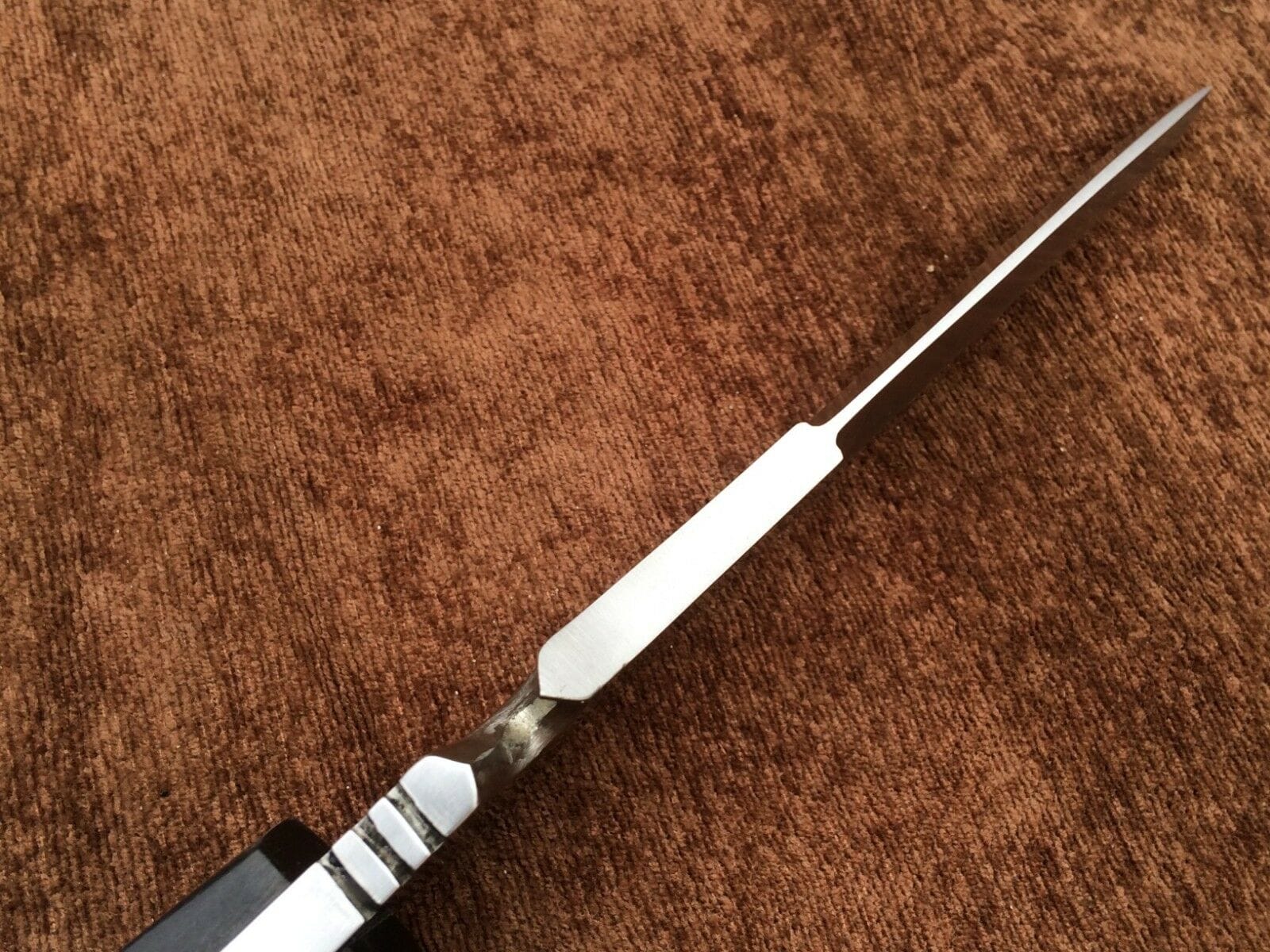 Handmade Leaf Spring Steel Knife Bowie Knife Tactical Knife 2