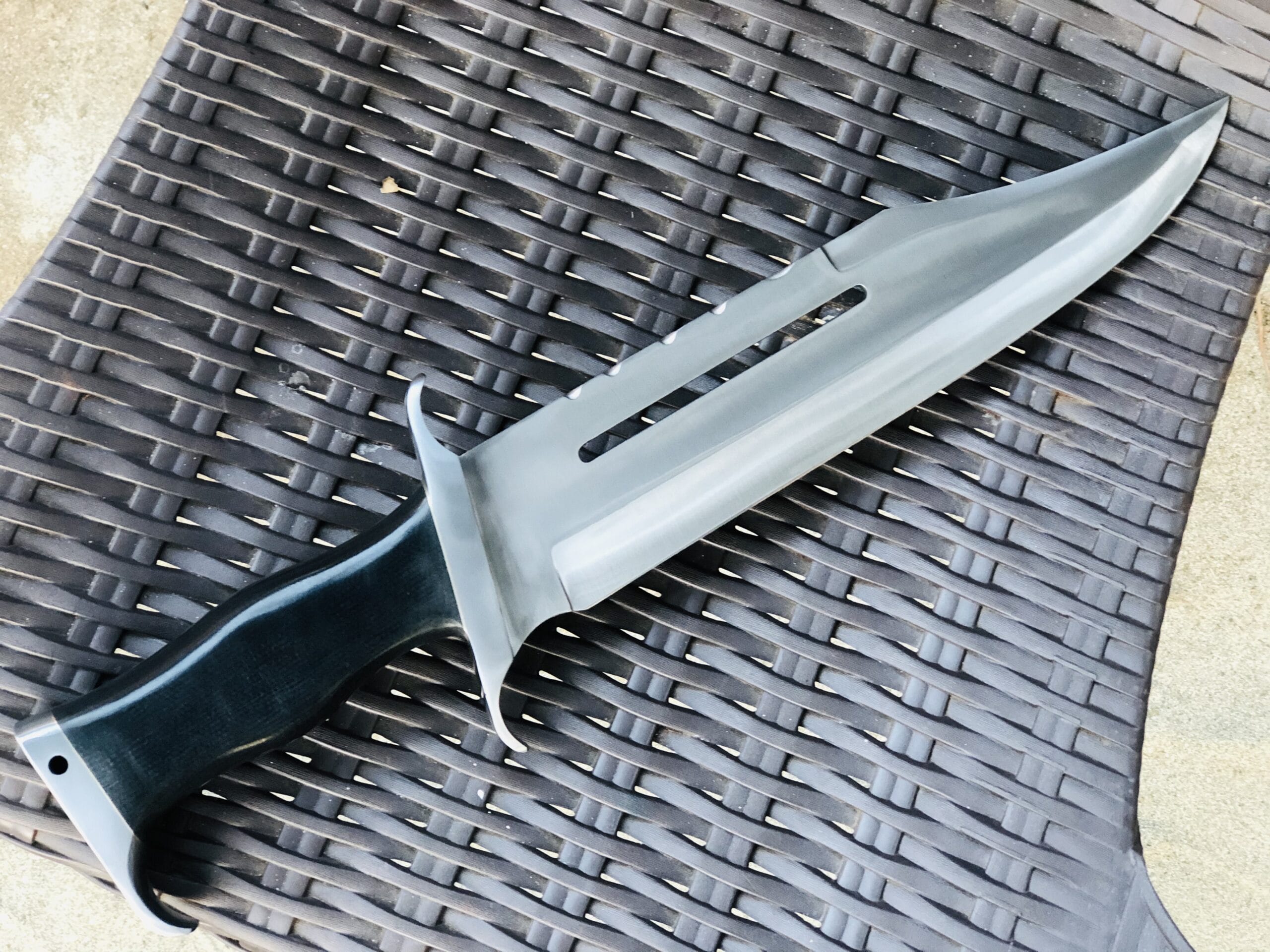 Custom Handmade D2 Steel Replica Bull horn Handle