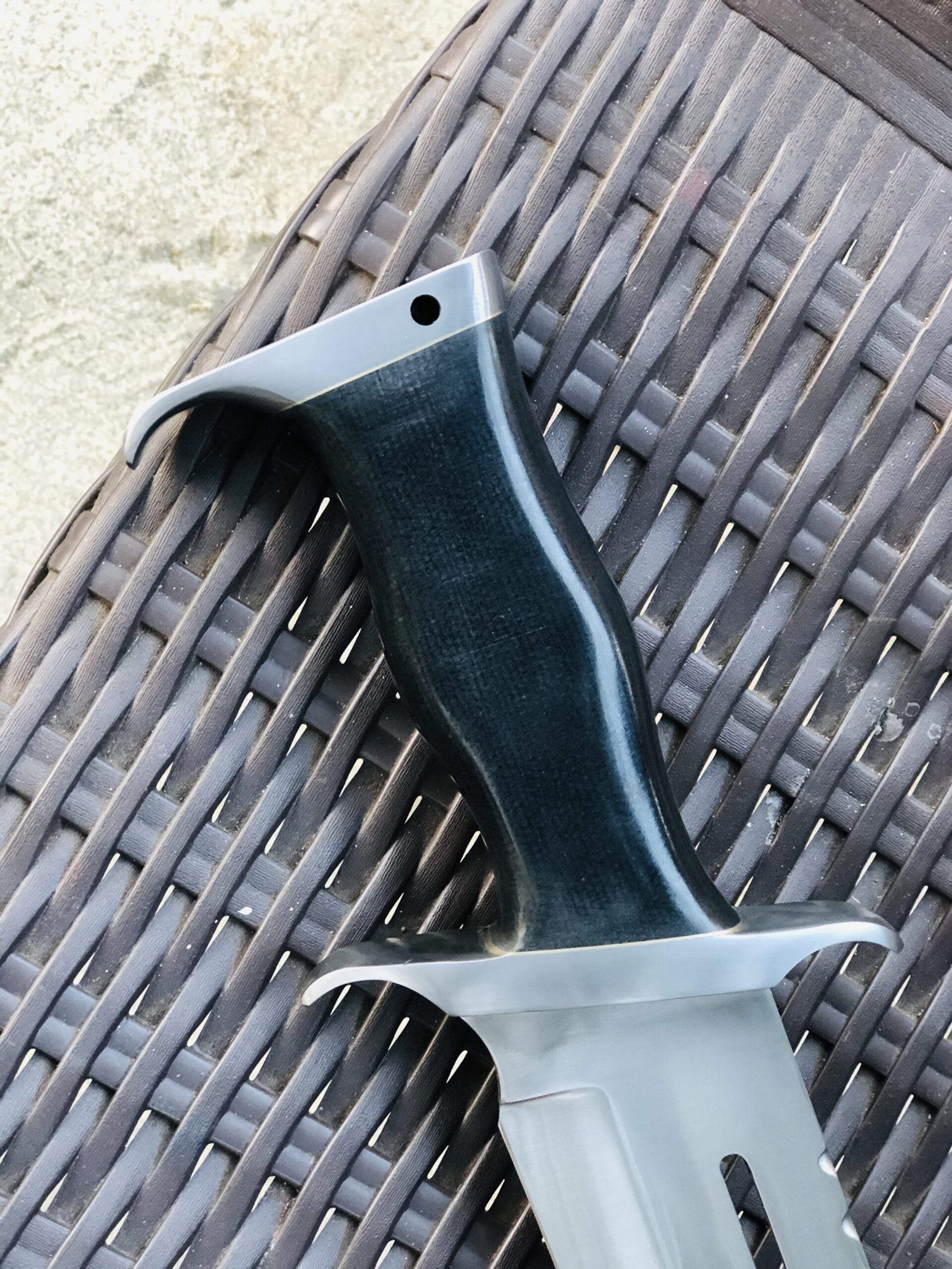 Custom Handmade D2 Steel Replica Bull horn Handle