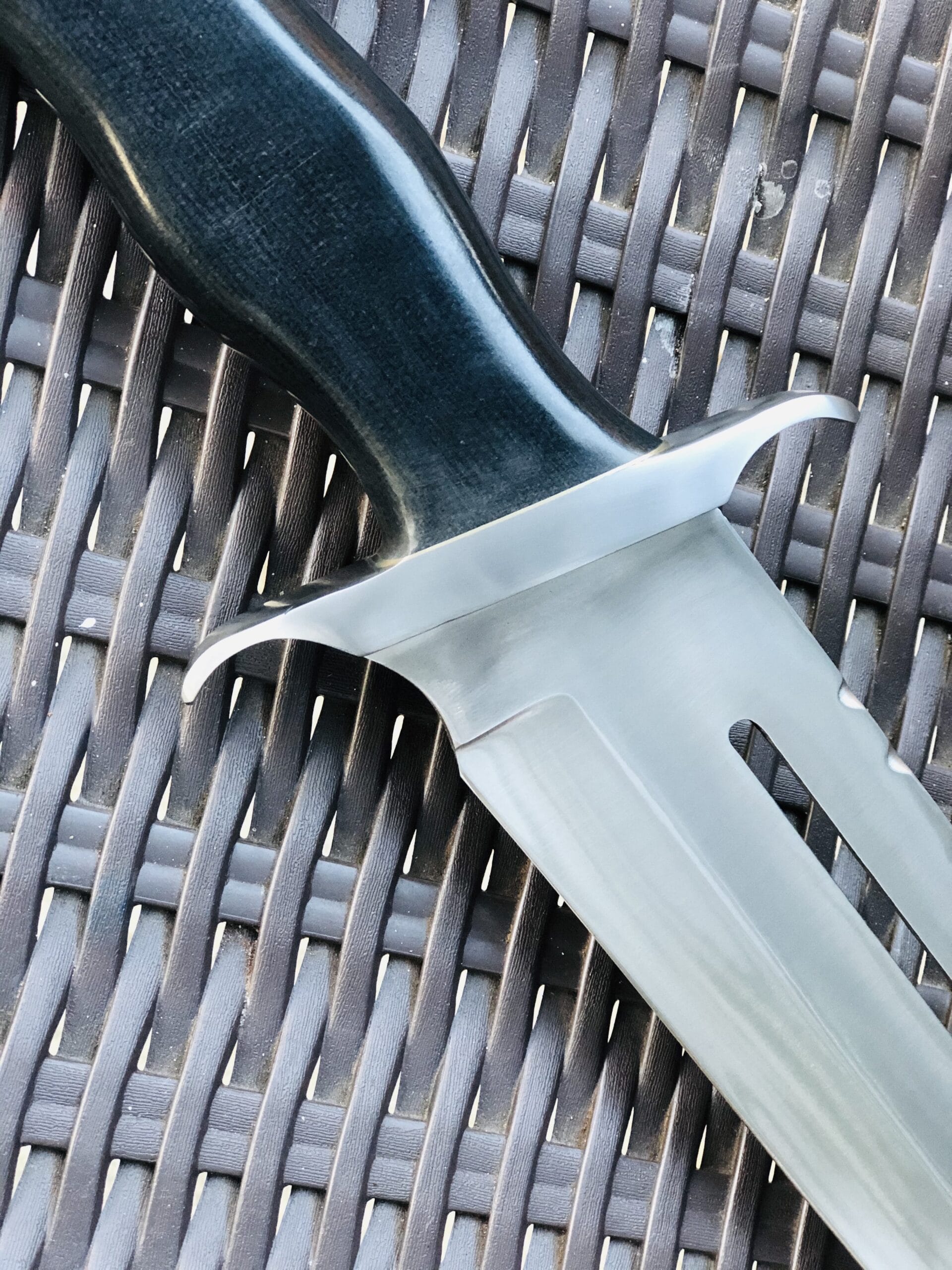 Custom Handmade D2 Steel Replica Bull horn Handle