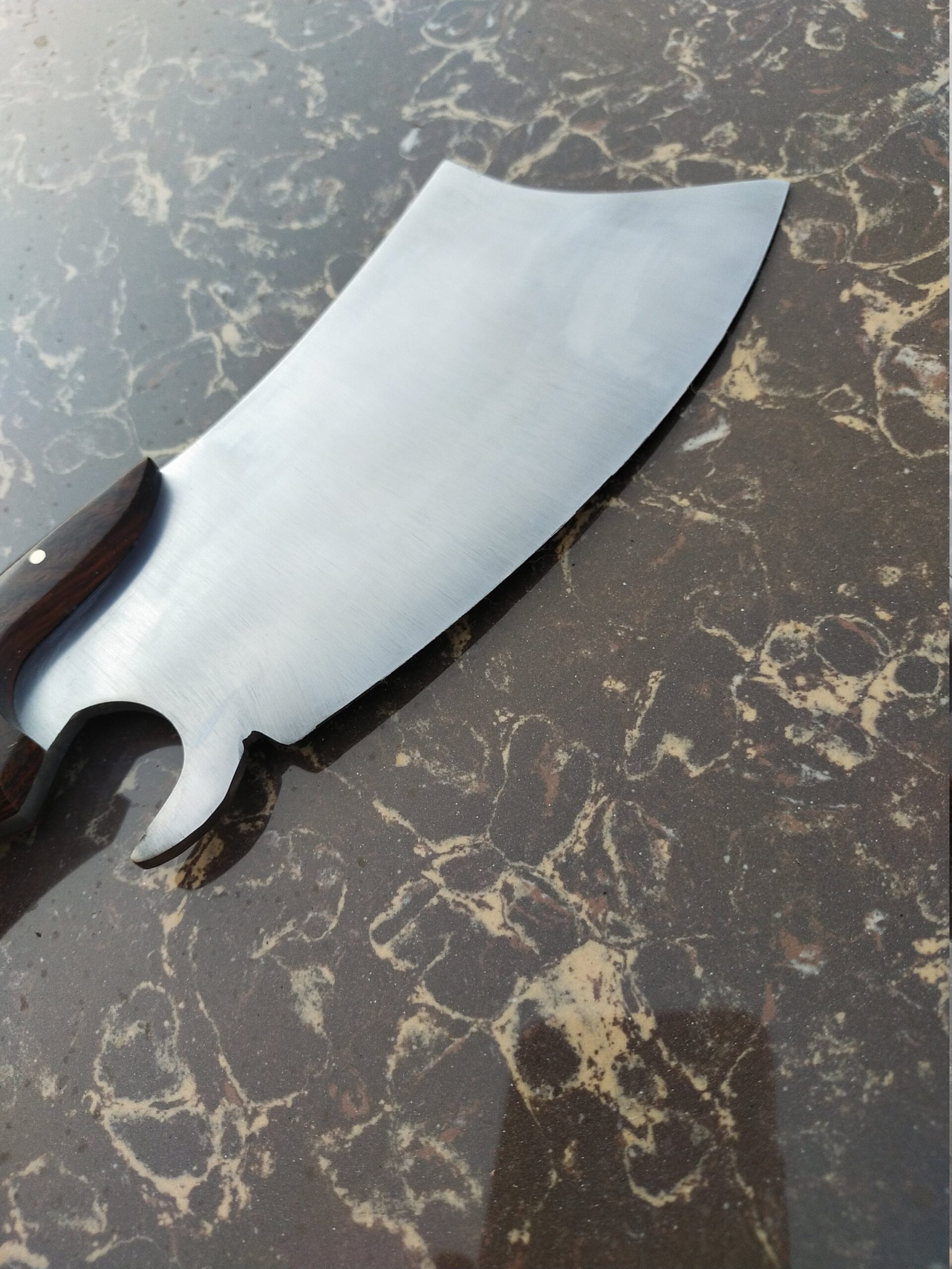 11 inches handmade 1095 carbon steel cleaver kitchen knife