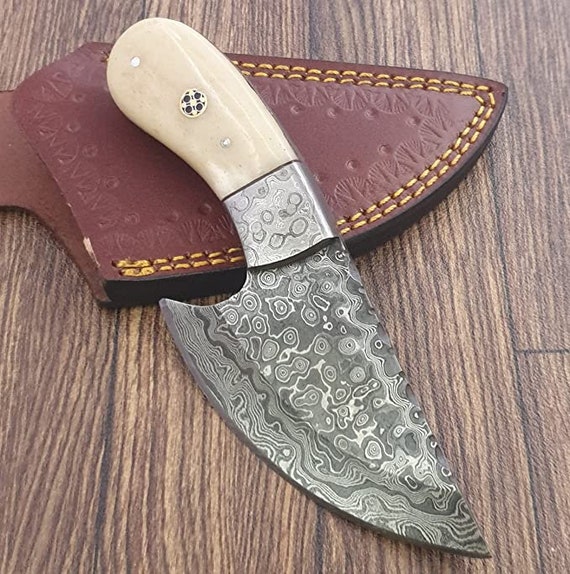 10 Inches Custom Handmade Damascus Steel knife -Classic Piece Of ART ...